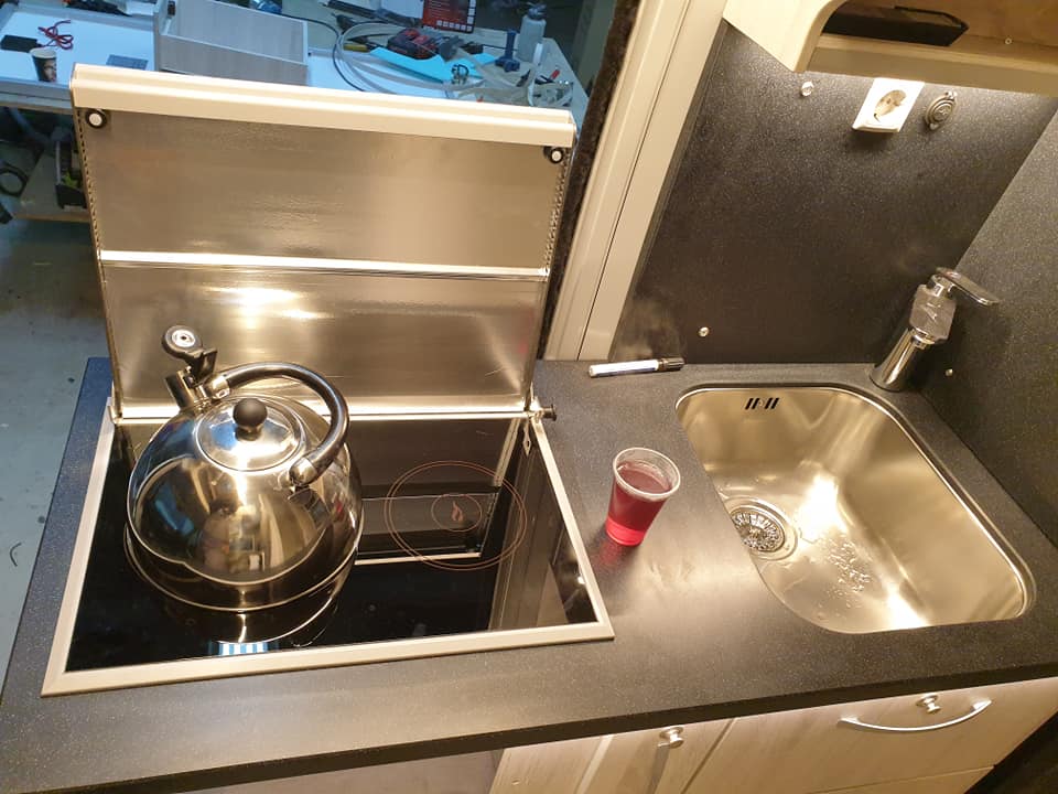 Two Burners 2.2KW 12V Diesel Cooker and Air Heater Combi Kit ; Two ...